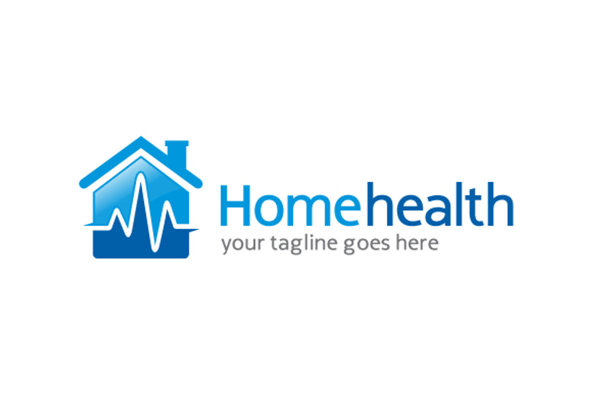 Home Health Care Logo Template, a Branding & Logo Template by gunaonedesign