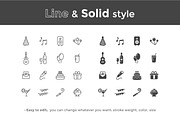 Party Icons, a Solid Icon by filborg