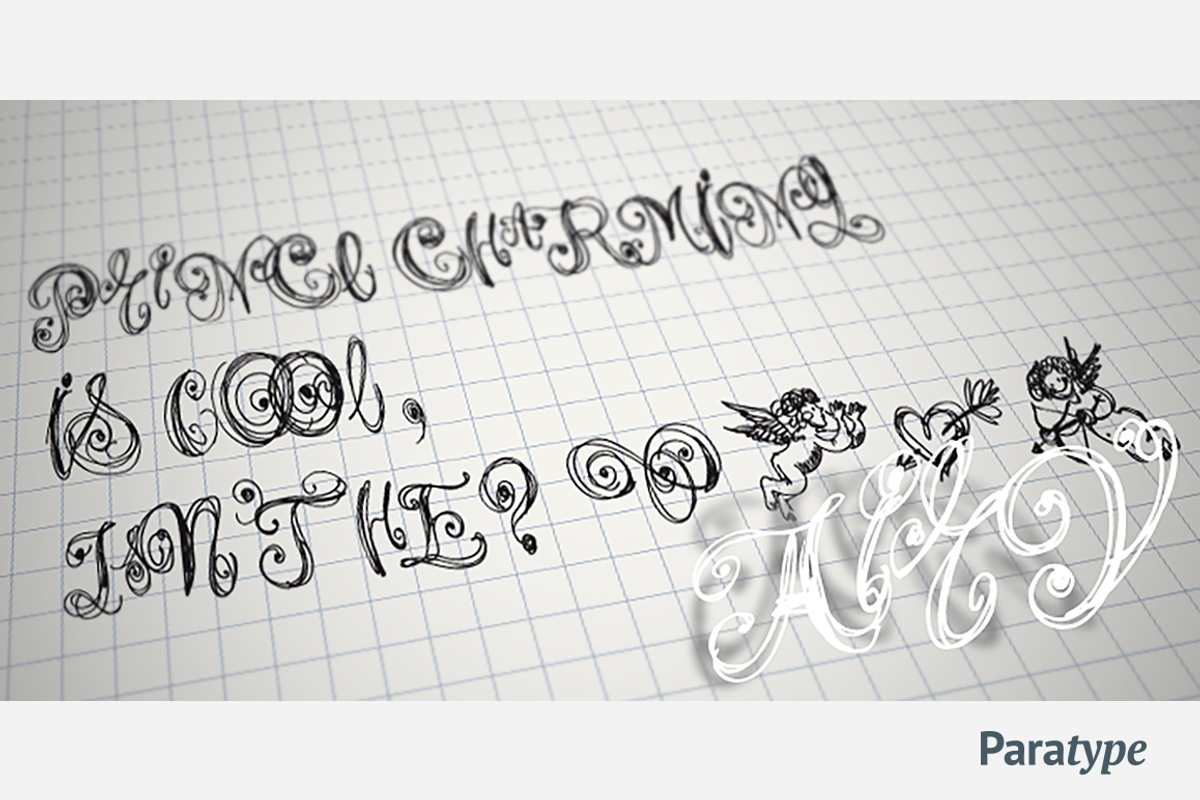 Airy, a Script Font by Paratype
