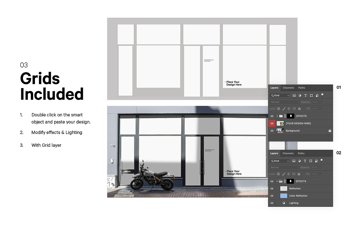 GIGA POSTER MOCKUP BUNDLE, a Product Mockup by HAZARD MOCKUPS
