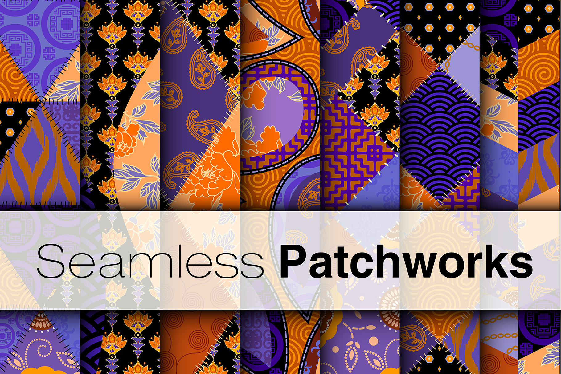 Quilting design background.