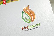 Fire Nature - Logo Template, a Branding & Logo Template by Artha Desain