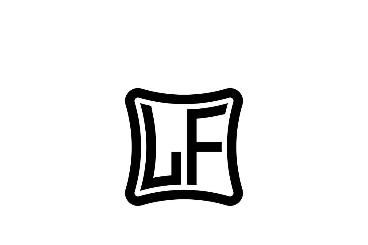 LF logo design vector template, a Branding & Logo Template by xcoolee