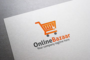 Online Bazaar Logo, a Branding & Logo Template by XpertgraphicD