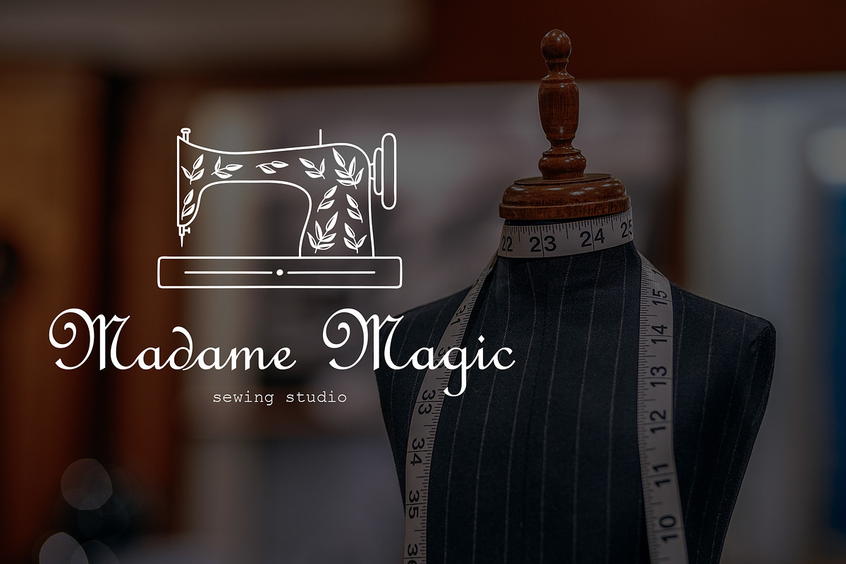 100 Hand Drawn Logo Elements, a Decorative Illustration by NatalieArtShop