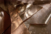 Curved copper sheet of various shape featuring copper sheet, copper ...