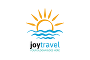 Joy Travel Logo, a Branding & Logo Template by MLJ studios