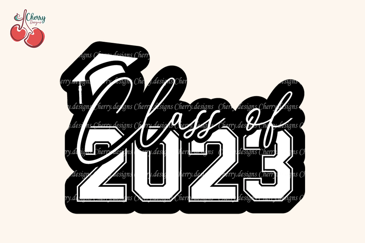 Class Of 2023 Graduation Cap SVG