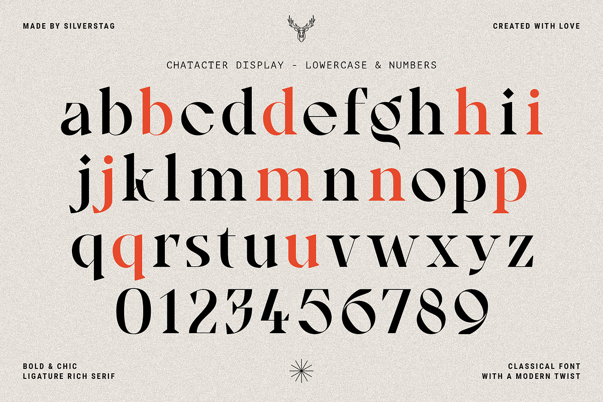 Archer Display - Ligature Serif Font, a Serif Font by SilverStag Type ...