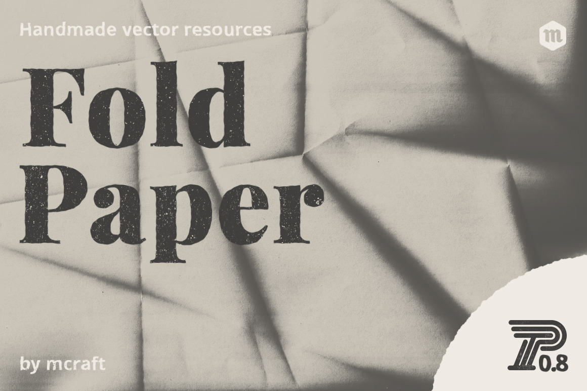 Fold Paper Texture Background Pack, a Texture Graphic by Headfonts