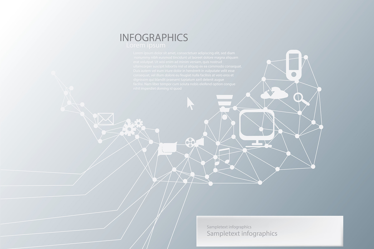 geometric technology, a Presentation Template by Artmeesri