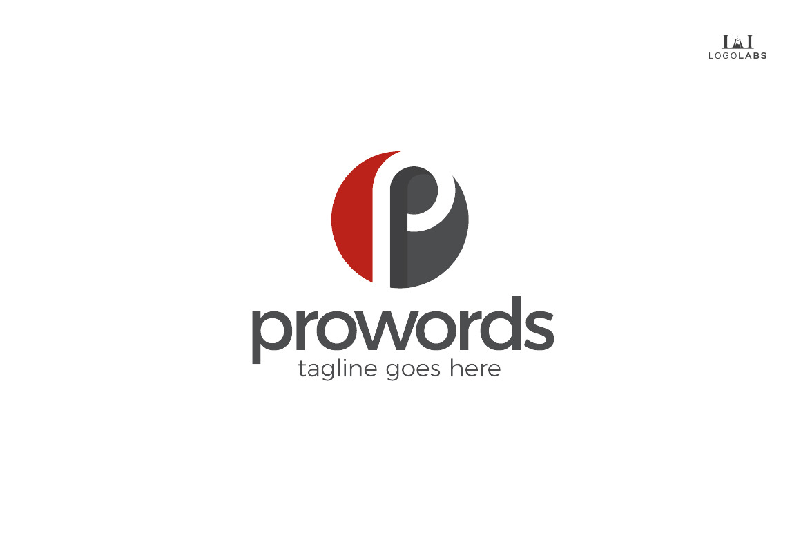 Pro Words - Letter P Logo, a Branding & Logo Template by LogoLabs