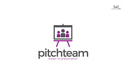 Pitch Team Logo, a Branding & Logo Template by LogoLabs