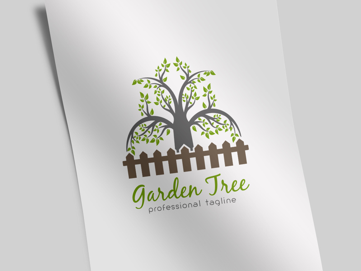Garden Tree Logo, a Branding & Logo Template by Design_Planet