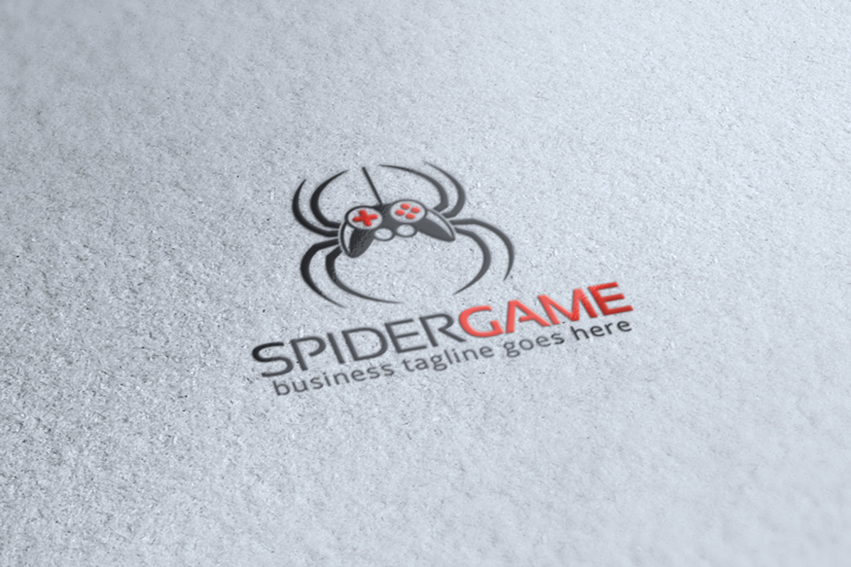 Spider Game Logo, a Branding & Logo Template by Slim Studio