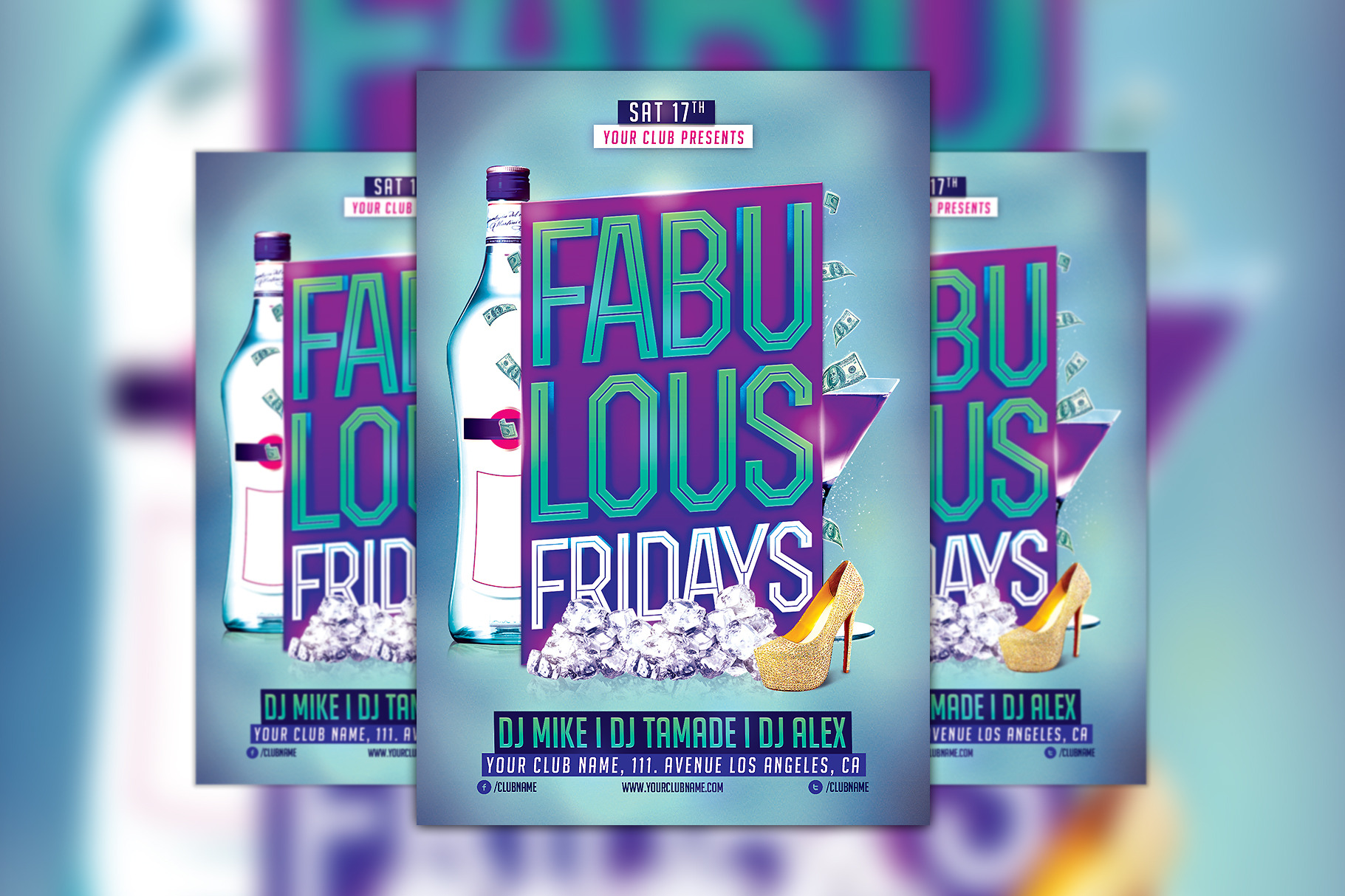 Fabulous Fridays Flyer Template, a Flyer Template by Flyermind ...