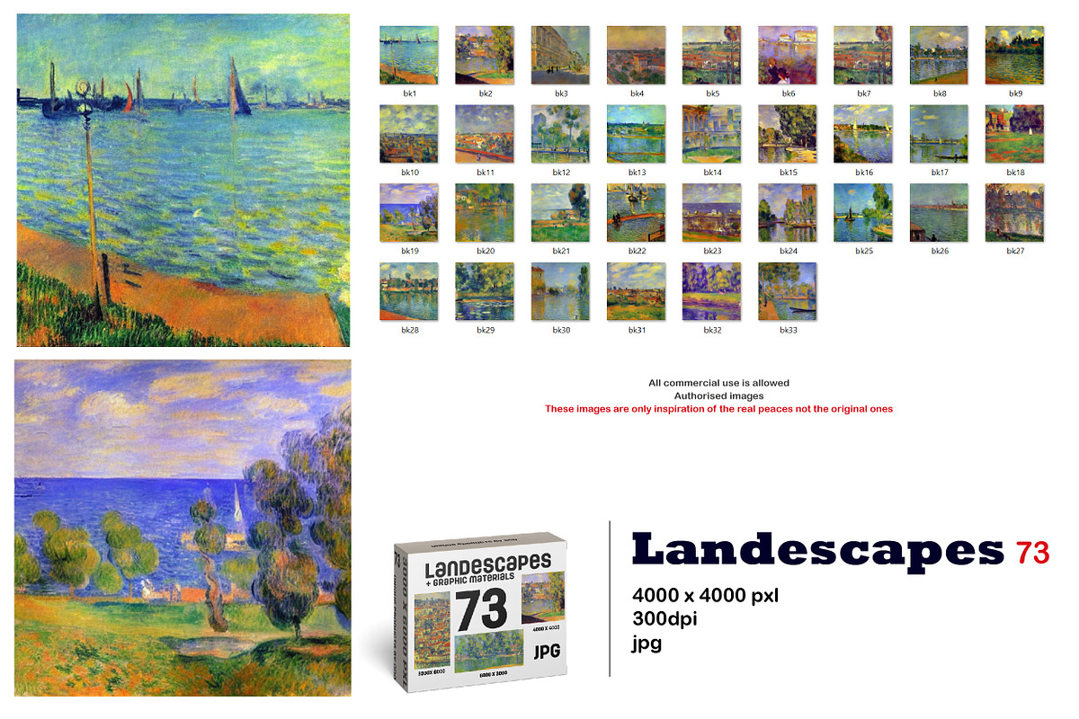 Impressionist Visuals Bundle, a Graphic by ODO Visual Shop