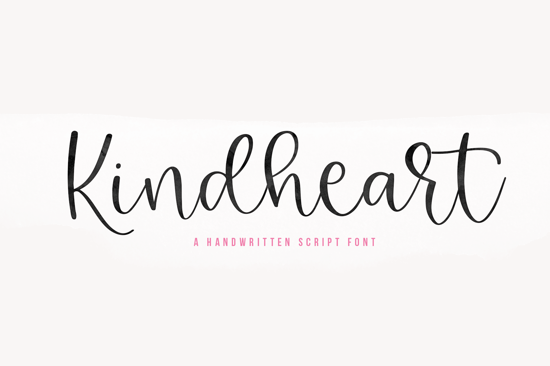Kindheart | Handwritten Script Font, a Script Font by KA Designs | kind ...