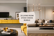 Living Room Interior Videos Bundle, an Architecture Photo by Visual ...