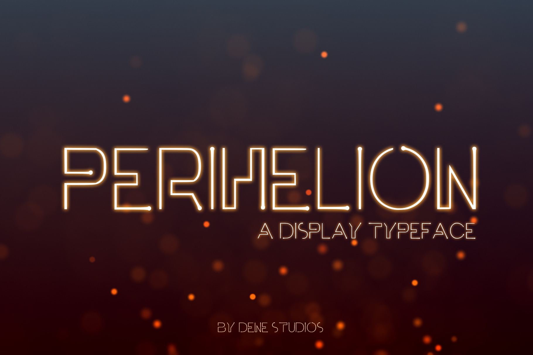 Perihelion Font, a Font by Dene Studios