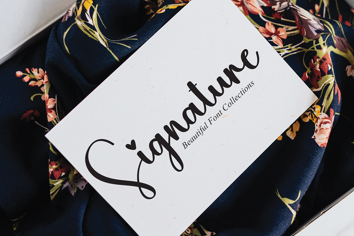 Notebook | Script Font, a Script Font by Scratchones