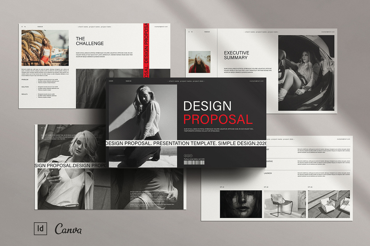 Design Proposal Presentation Design, a Presentation Template by ...