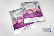 Florist Promotional Flyer, a Flyer Template by PSDPixel