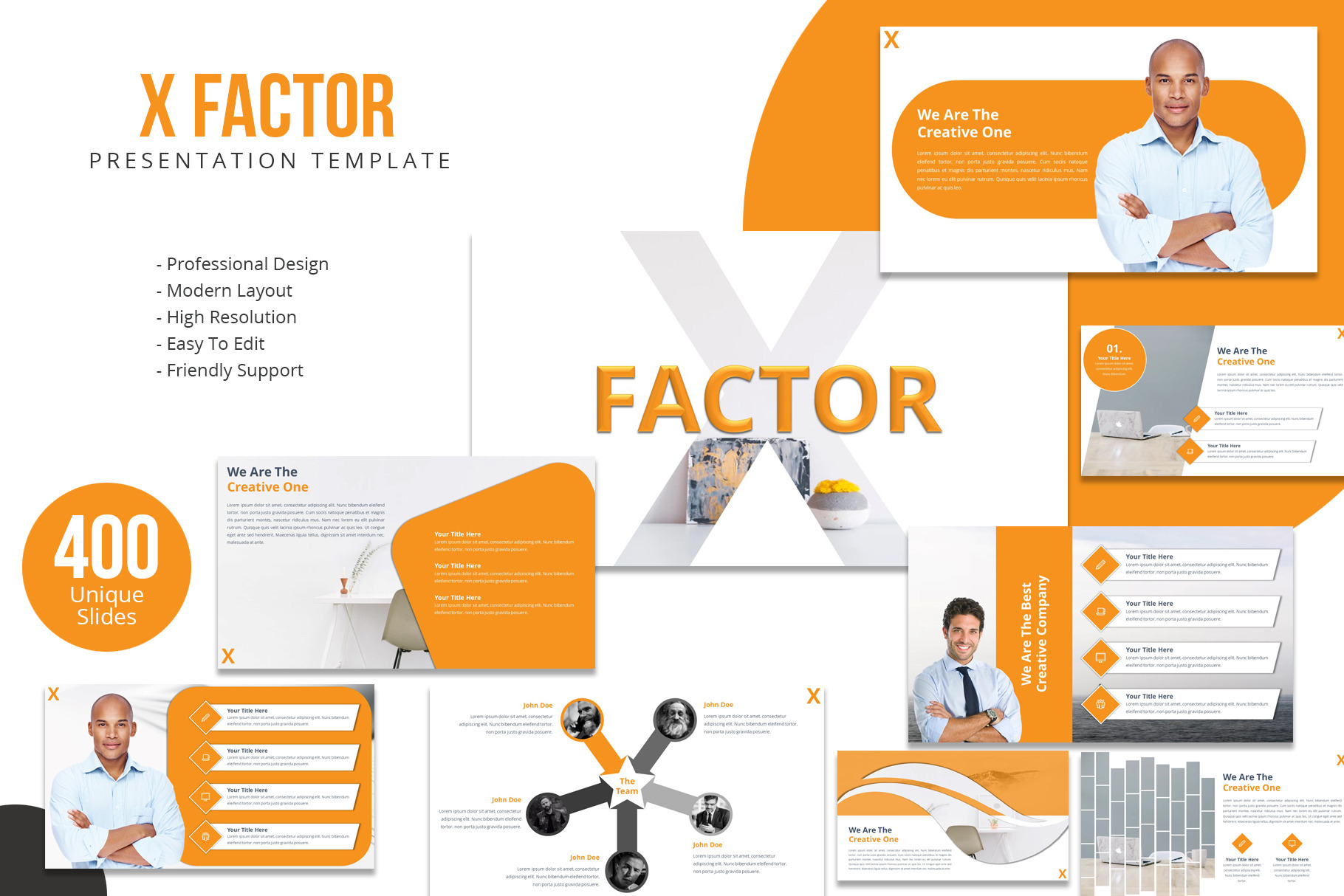 X Factor Powerpoint Template, a Presentation Template by Creative Slides