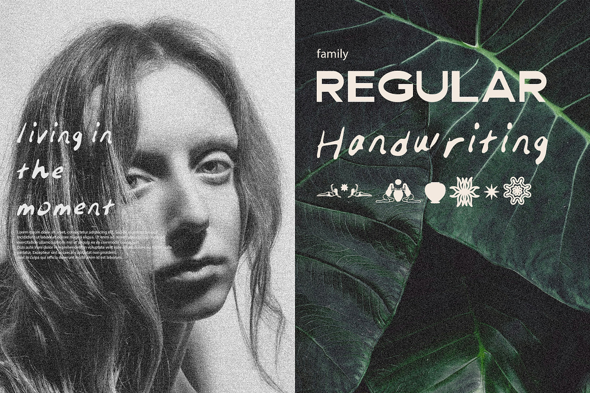 Barviera Font Duo, a Sans Serif Font by Hishand Studio