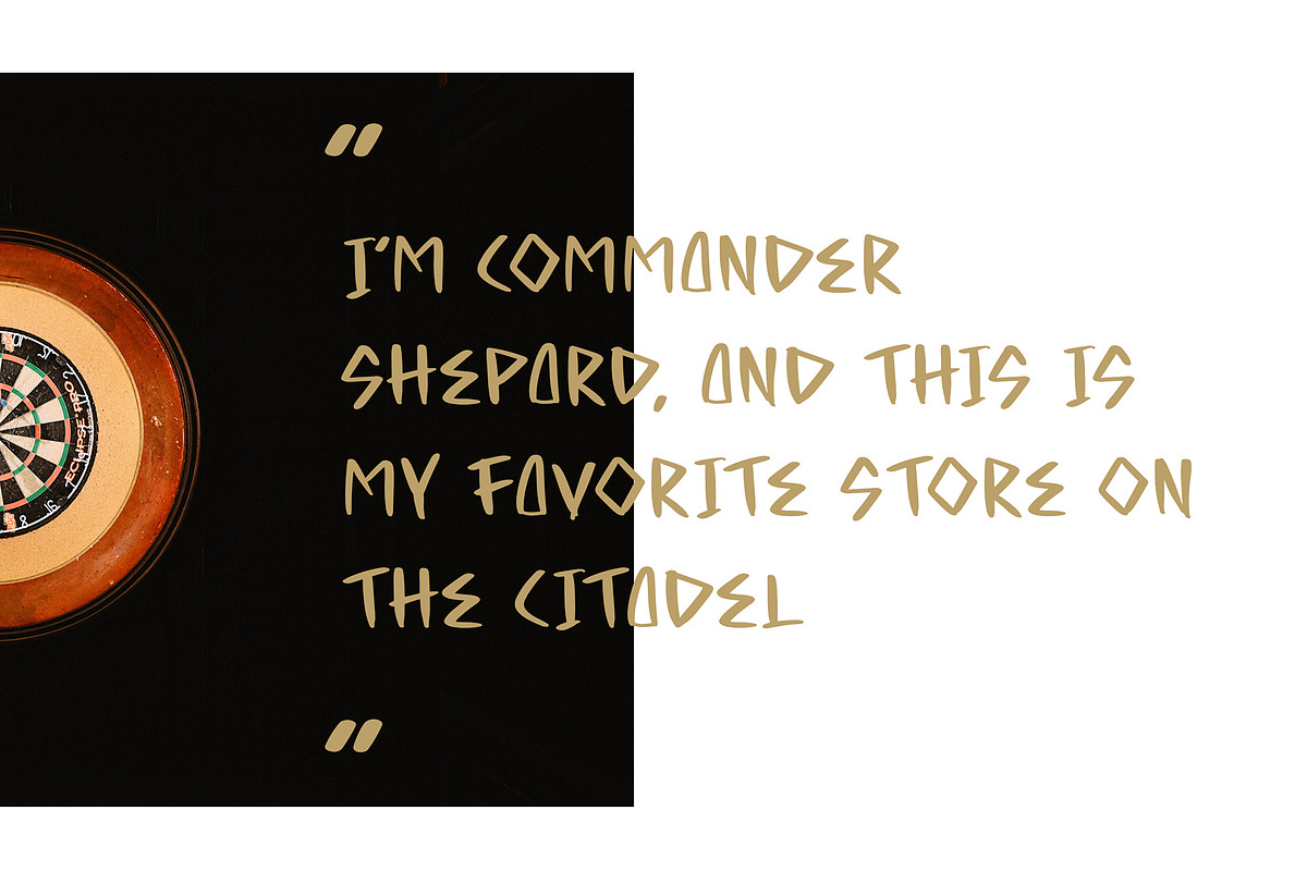 Magalon Unique Display Font