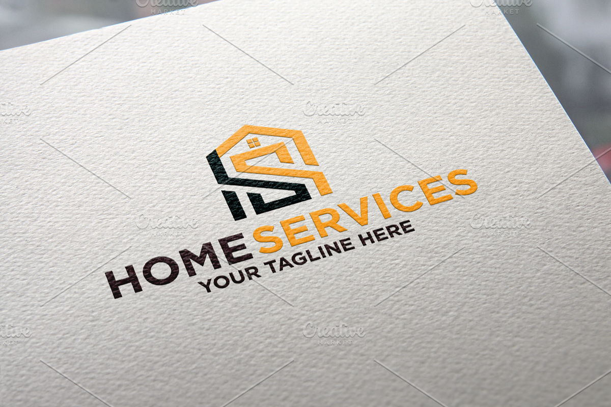 Home Services, Construction Logo, a Branding & Logo Template by REDVY ...