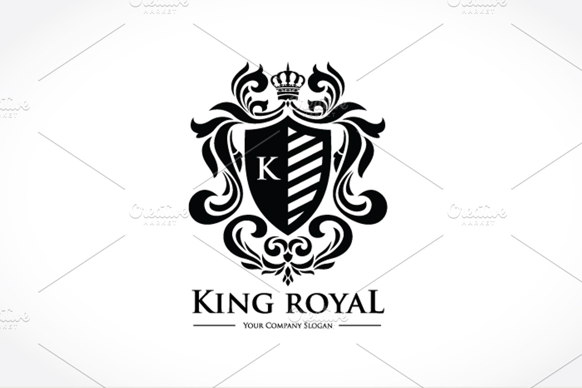 King Royal Logo, a Branding & Logo Template by Vectorwins Premium Shop ...