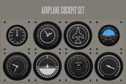 Airplane cockpit illustration, an Object Graphic by Beatriz Gascón