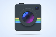 Square camera., an Illustration by zanimanski