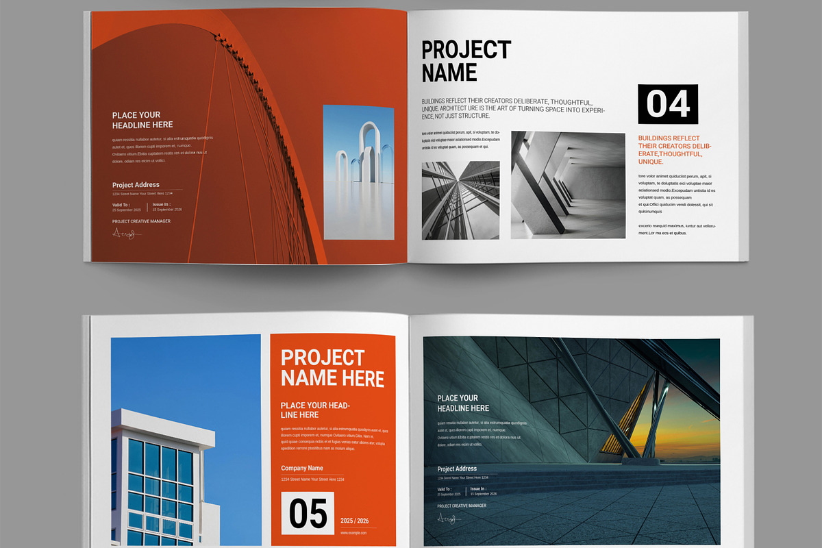 Architecture Portfolio Design