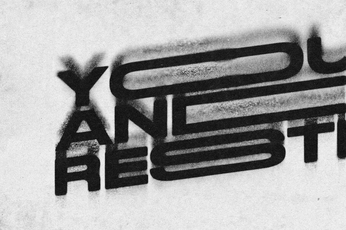 Dirty Print Text & Logo Effect, a Layer Style Add-On by Design Squad