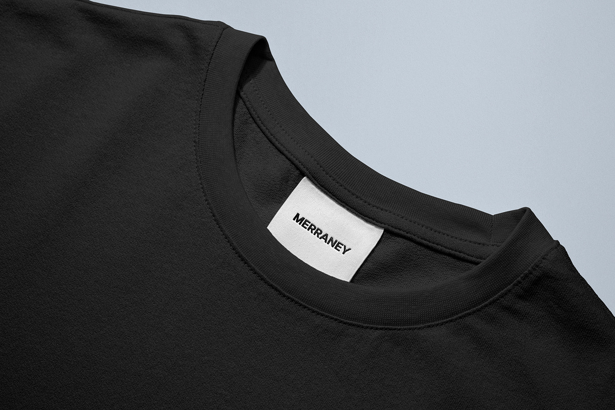 Logo Mockup Label Tag T-Shirt, a Hoody Mockup by Asylab