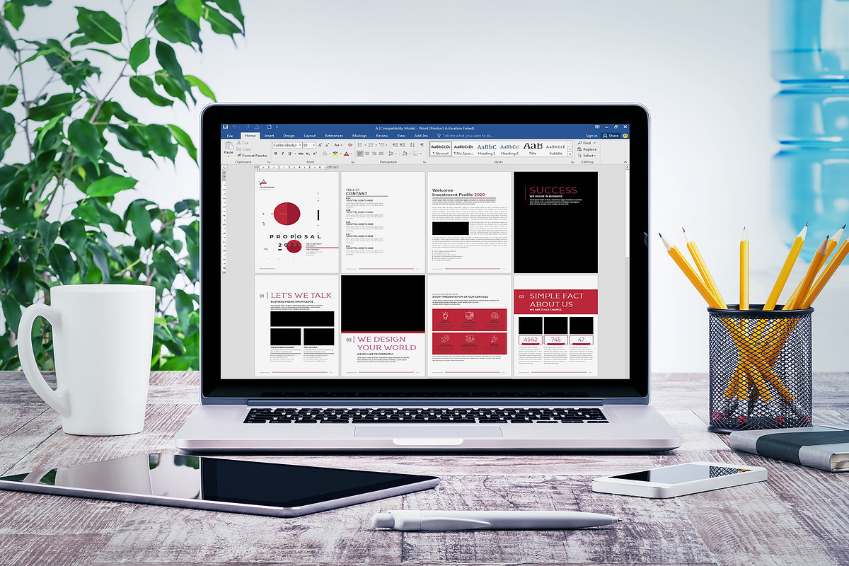 Proposal Bundle, a Brochure Template by obayes