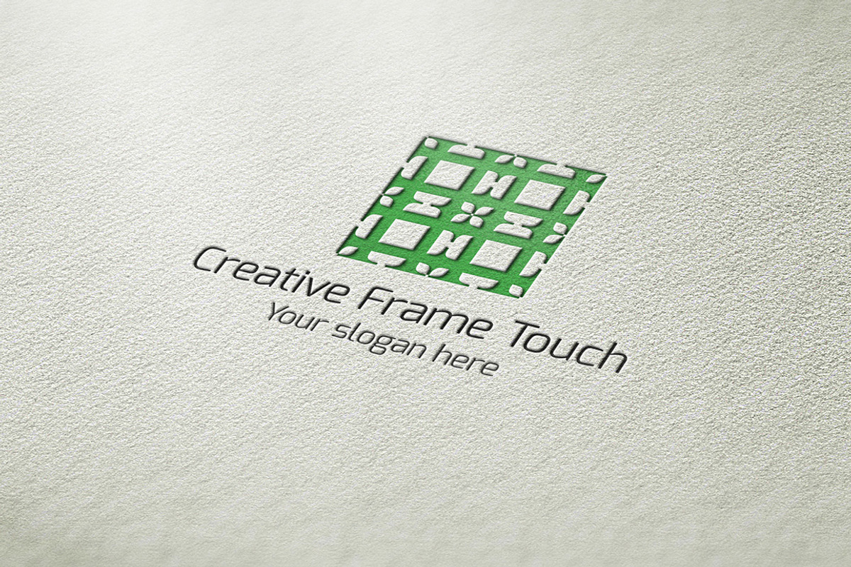 Creative Frame Touch Logo, a Branding & Logo Template by BdThemes
