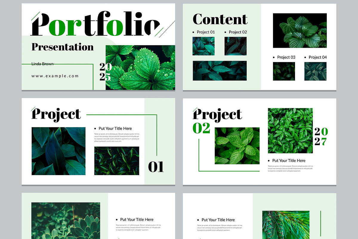 Botanic Portfolio Presentation