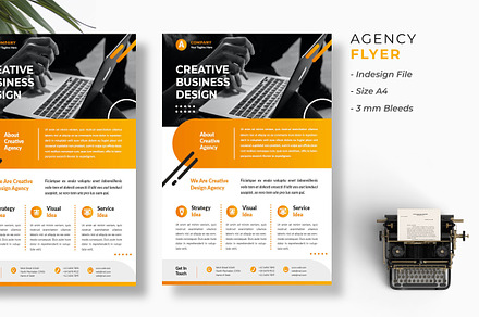 Website Developer Flyer, a Flyer Template by AQR Studio