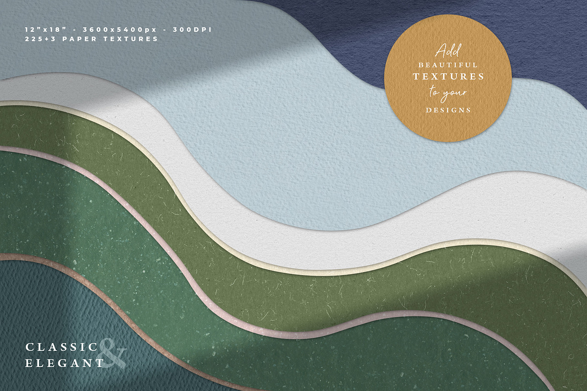 Papiere - Classic & Textured Papers, a Texture Graphic by Swan Tale Studio