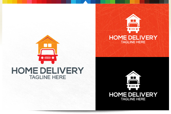 Home Delivery, a Branding & Logo Template by Acongraphic