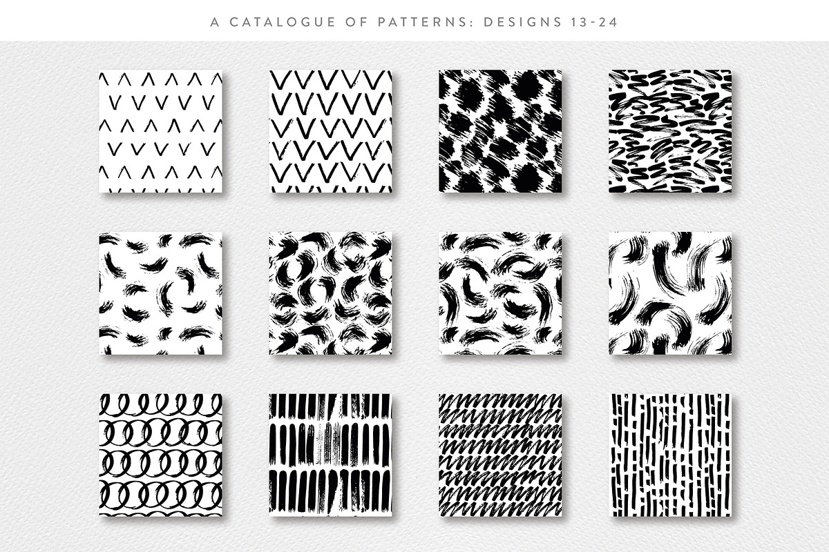 50 Messy Patterns, a Pattern Graphic by Type and Graphics Studio ...