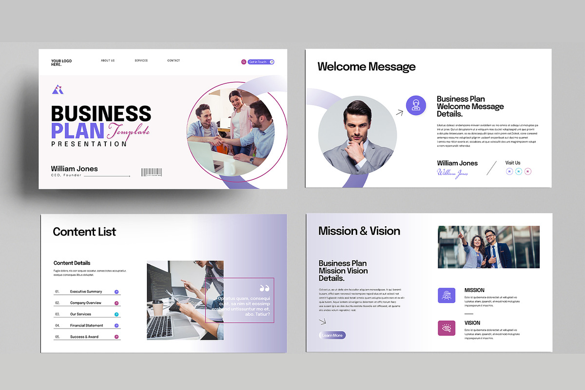 Business Plan Presentation Template