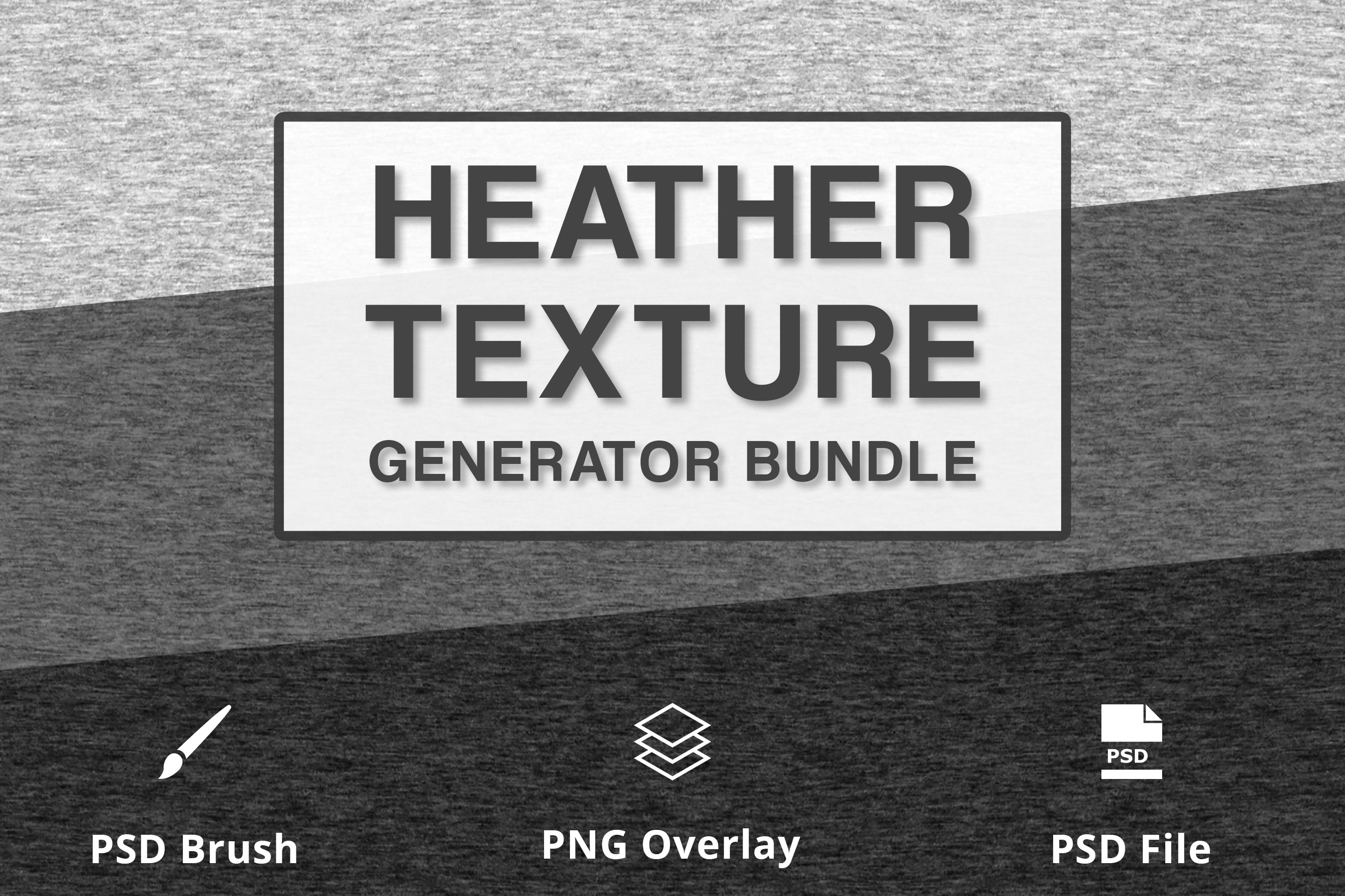 Heather Texture Bundle, a Texture Graphic by Photific