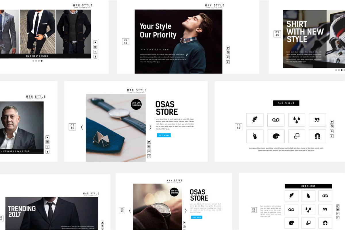 ALEX - Powerpoint, a Presentation Template by Dirtytemp Studio