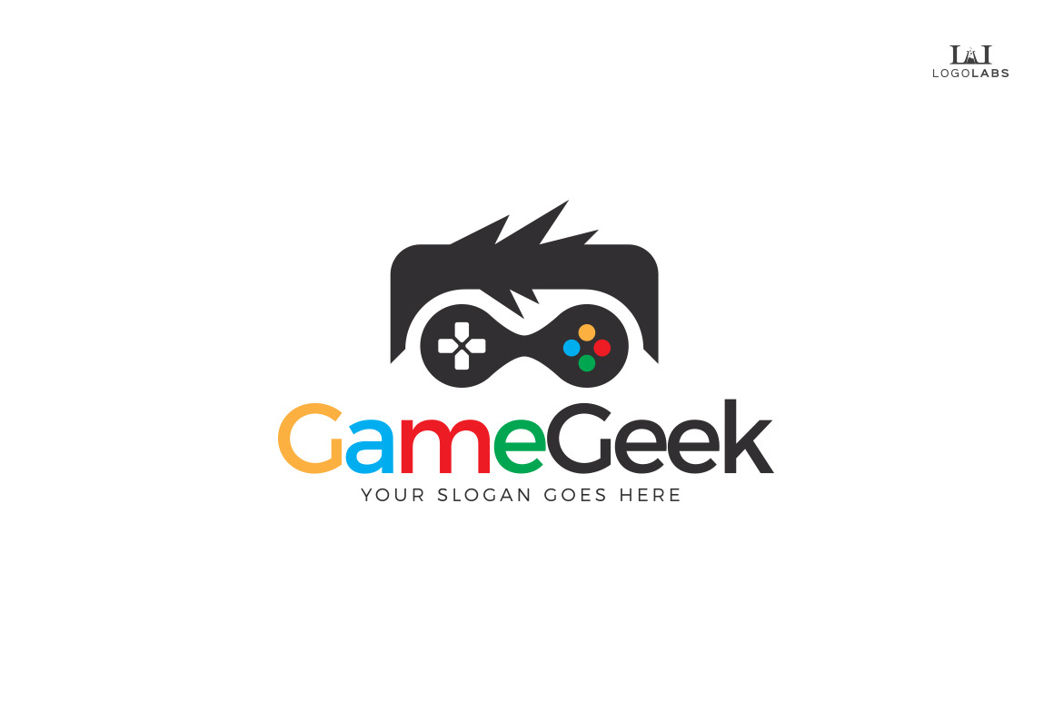 Game Geek Logo, a Branding & Logo Template by LogoLabs