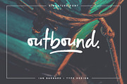 Outbound - Signature Font, a Script Font by Ian Barnard