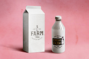 24 FARM FRESH Logos & Badges, a Branding & Logo Template by Roman Paslavsky